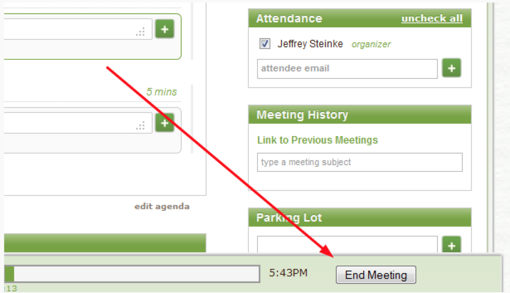 Custom Branded Meeting Minutes - Less Meeting